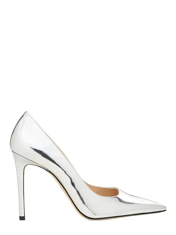 STUART WEITZMAN Power 100 Pumps - Silver
