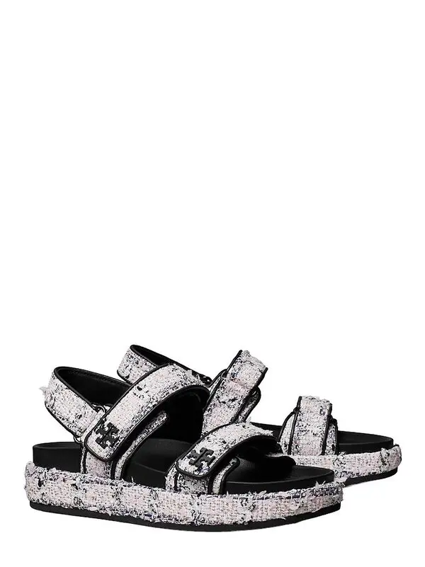 Tory Burch Kira Sport Sandals - Pink/black