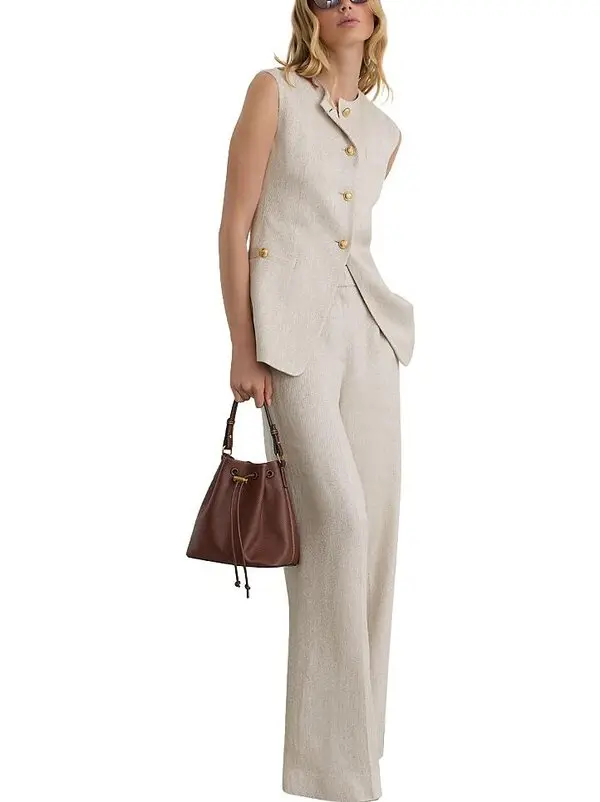 REISS Nolah Waistcoat - Neutral