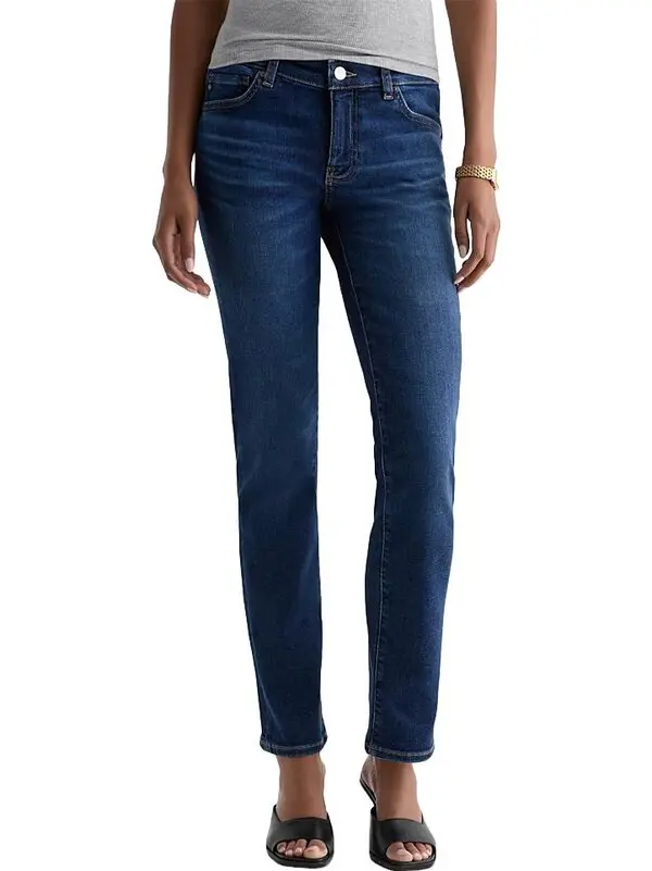 Ag Sandra Low Rise Straight Leg Jeans - Outspoken
