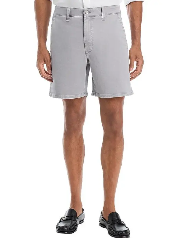 Rag & Bone Classic Aero Stretch 8" Shorts - Bedford Grey
