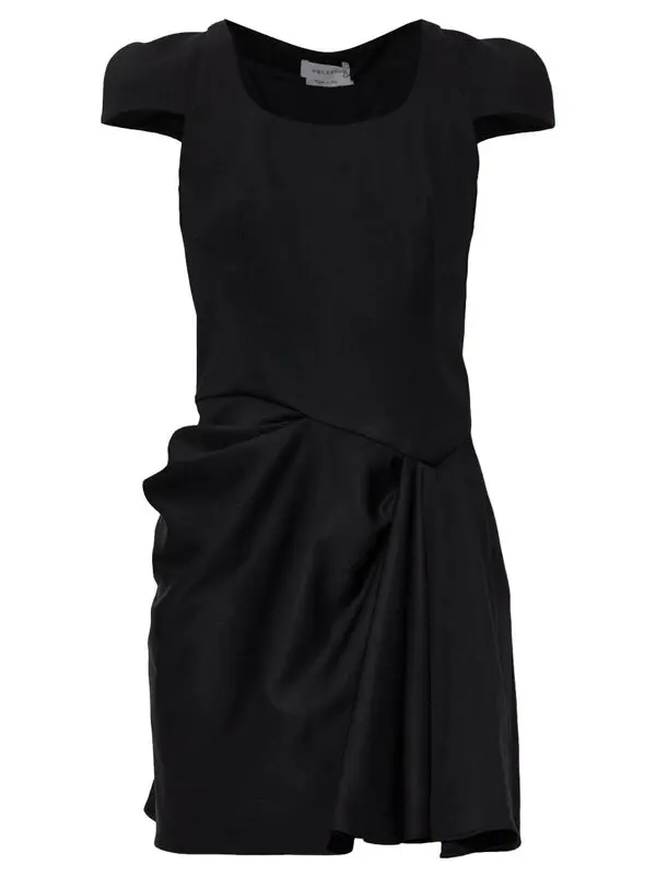 Alexander McQueen Draped Dress - Black