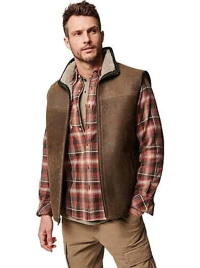 Overland Ranger Sheepskin Vest - Boulder