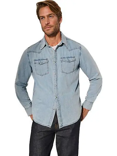 Overland Livingston Denim Shirt - Chambray