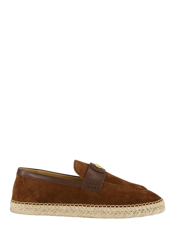 Valentino Garavani Palm Avenue Suede Loafers - Brown