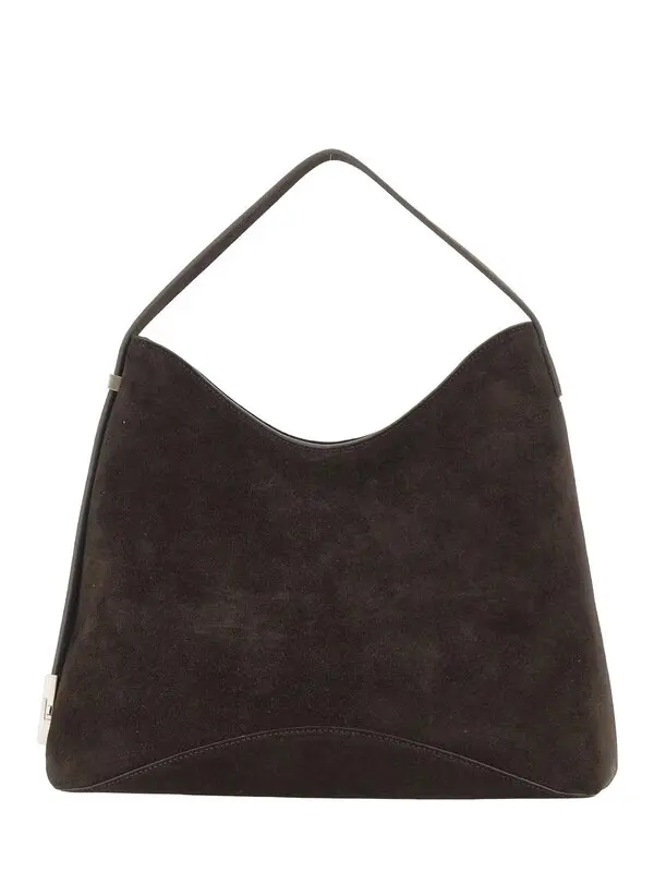 OSOI Buckle Detail Shoulder Bag - Black