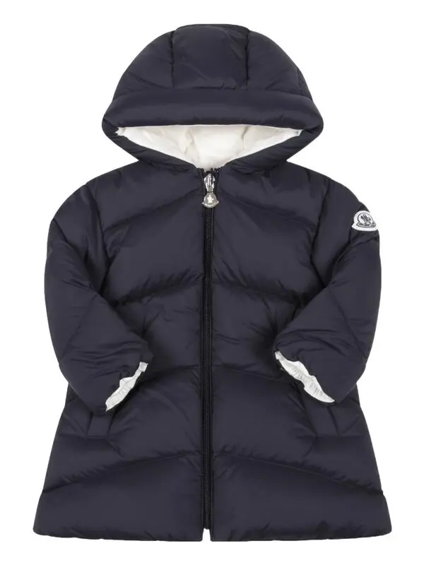 Moncler Feather-down Coat - Midnight Blue