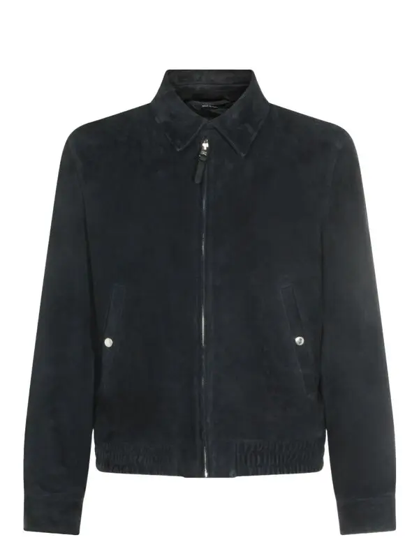 Mackage Giovanni Zip Front Jacket - Blue
