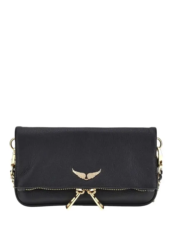 Zadig&Voltaire Rock Nano Chain Shoulder Bag - Black