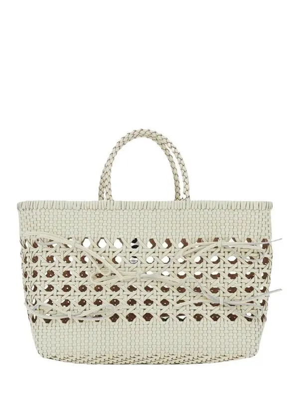 OSOI Biscuit Woven Tote Bag - Nude