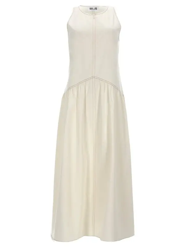 Baum Und Pferdgarten Sleeveless Gathered Dress - White