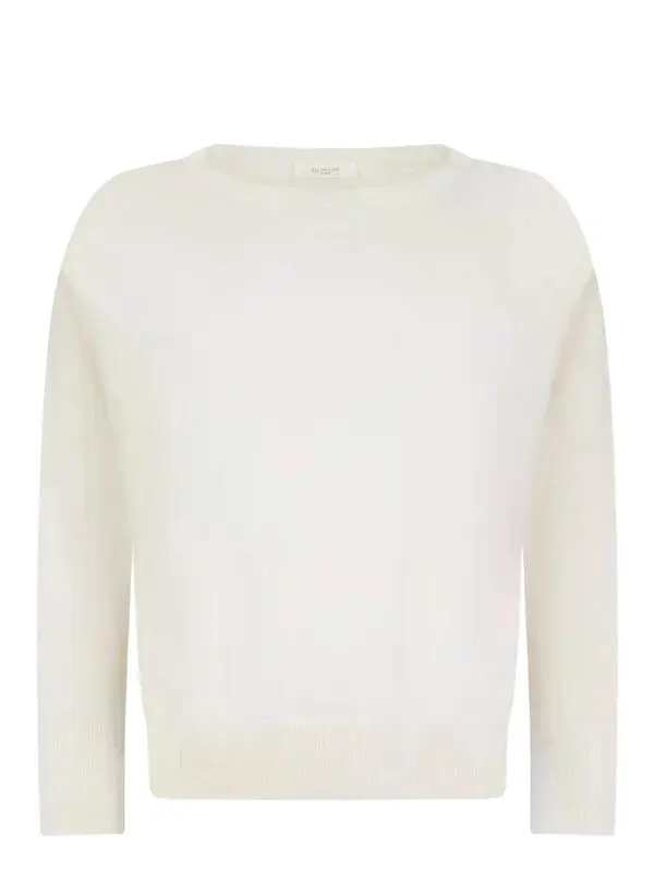 SLOWEAR Drop-shoulder Fine-knit Sweater - Neutrals