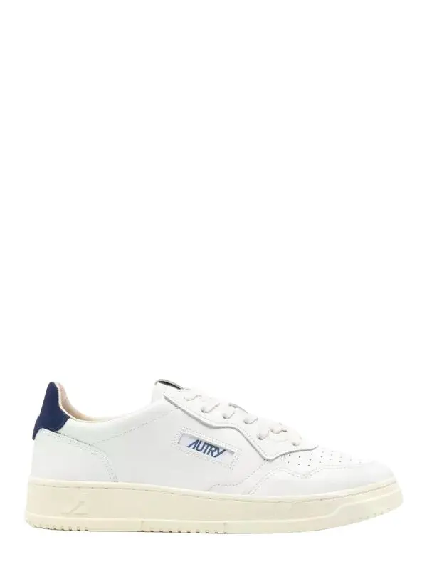AUTRY Medalist Leather Low-top Sneakers - White