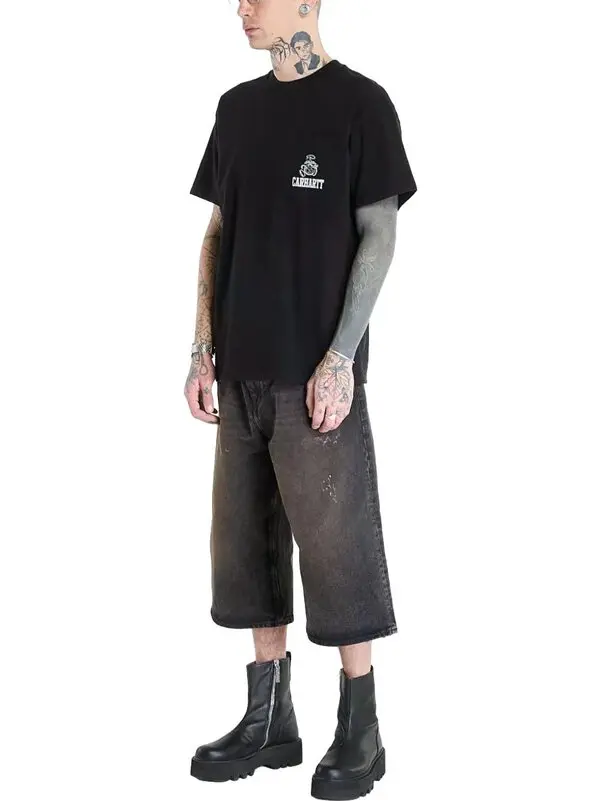 Carhartt Work In Progress Graphic Print T-shirt - Black