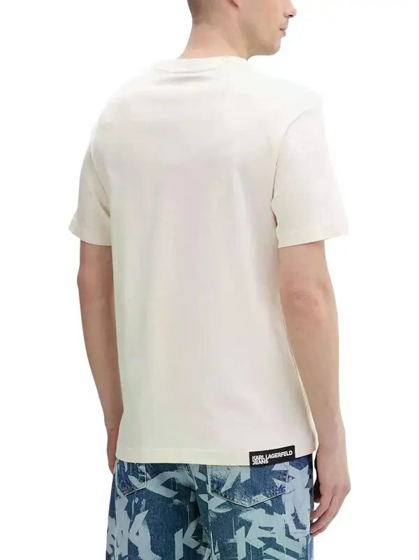 Karl Lagerfeld Logo-print T-shirt - Neutrals