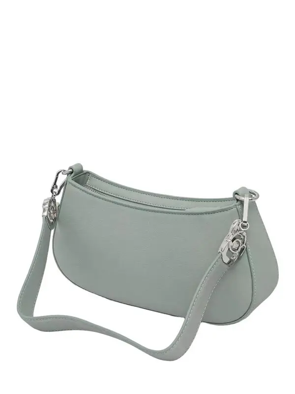 Karl Lagerfeld Logo Plaque Shoulder Bag - Green