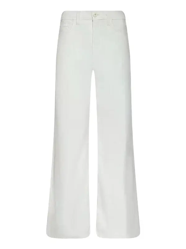 L'Agence Alicent Wide-leg Jeans - Neutrals