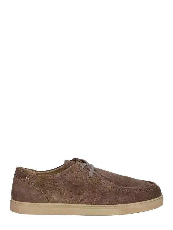 Marc O'polo Suede Moc-toe Trainers - Brown