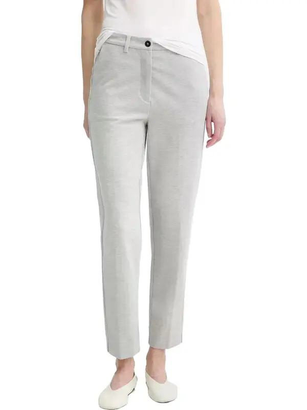 Marc O'polo Marl Effect Tailored Trousers - Grey