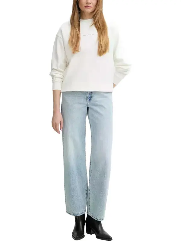 Marc O'polo Oversized Cotton Sweatshirt - Neutrals