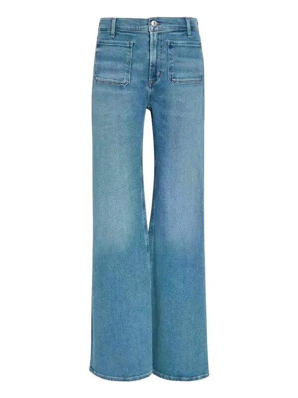 Citizens Of Humanity Kimberly Patch-pocket Flared Jeans - Blue