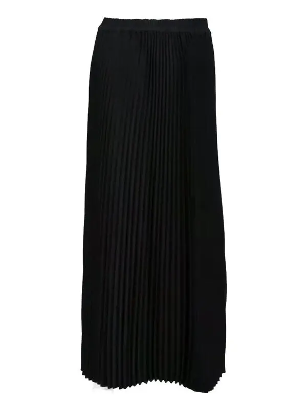 Co Pleated Midi Skirt - Black