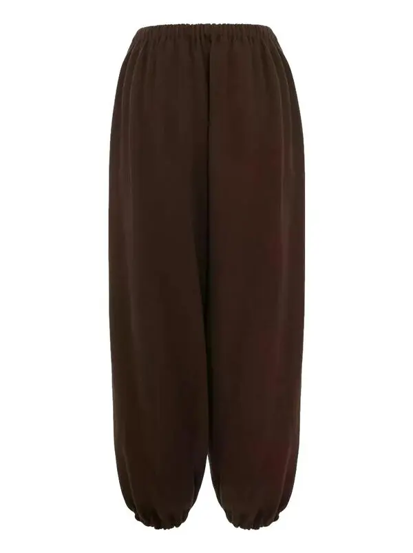 SEEN USERS Fontana Cut-out Track Pants - Brown