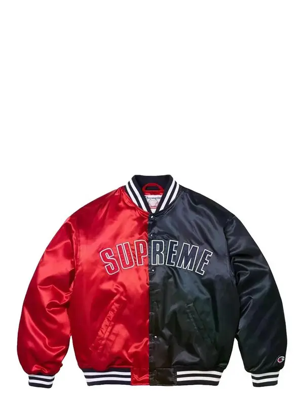 Supreme Champion Varsity Bomber Jacket - Red