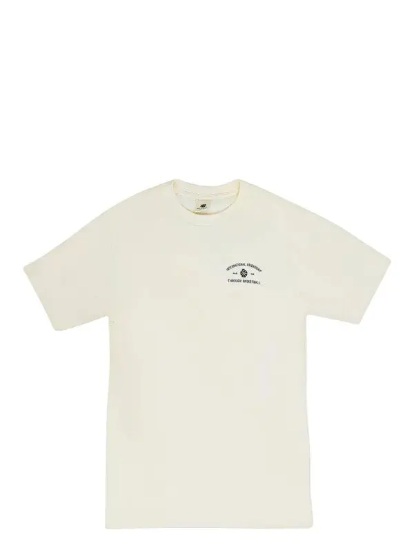 Aimé Leon Dore Court Logo-print T-shirt - Neutrals