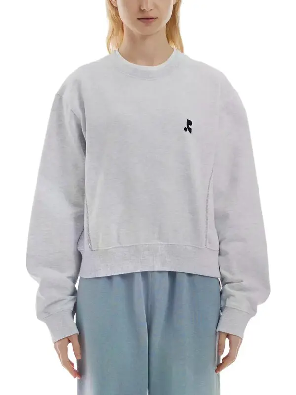REST&RECREATION Logo-embroidered Layered Sweater - Grey