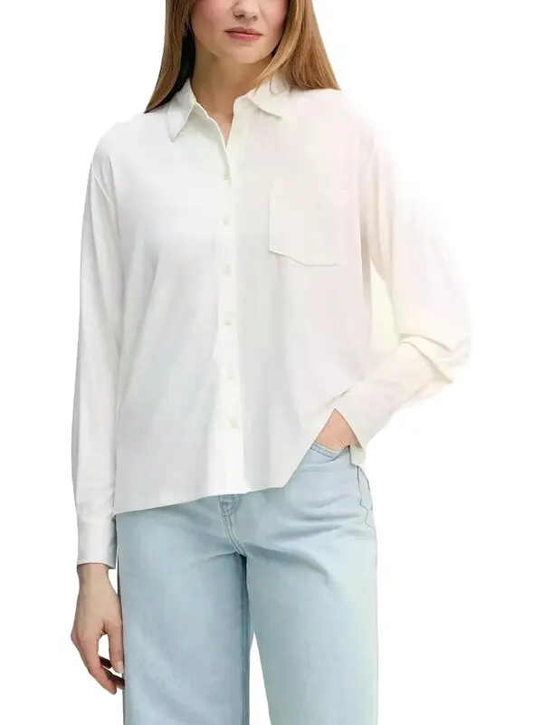 Marc O'polo Chest Pocket Button-up Shirt - Neutrals