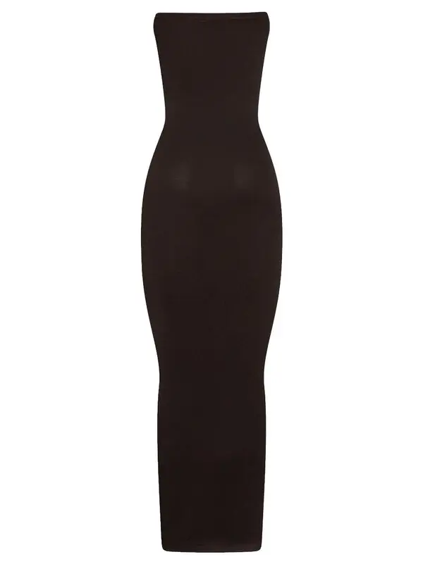 Wolford Long Fatal Dress - Brown