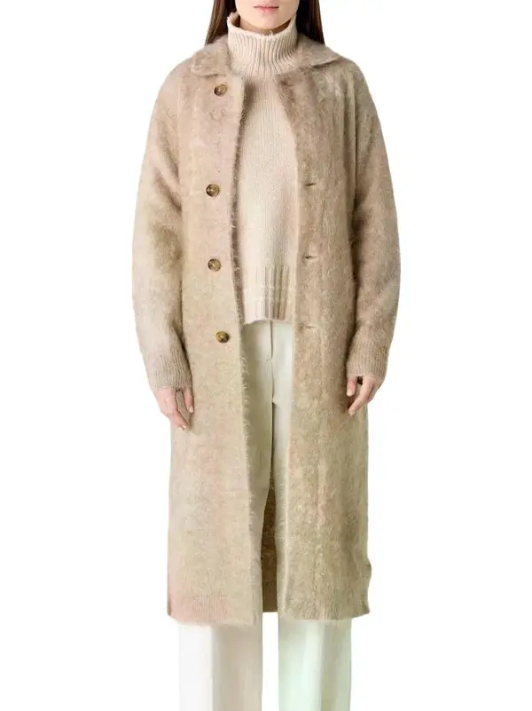 Guest In Residence Grizzly Belted Coat - Neutrals