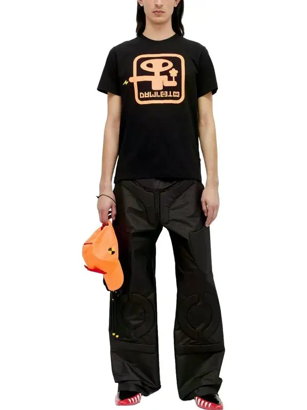 WALTER VAN BEIRENDONCK Space Trousers - Black