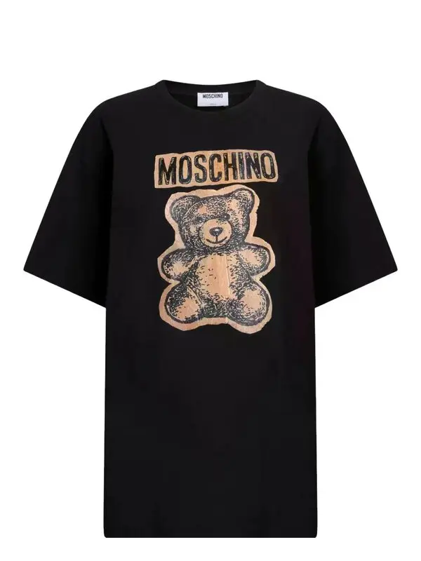 Moschino Print Teddy Bear T-shirt - Black