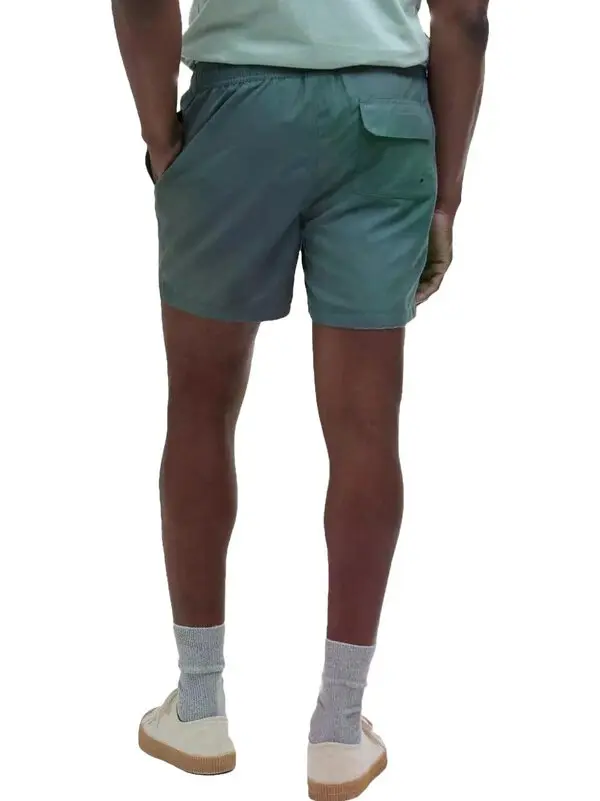 Barbour Logo-embroidered Swim Shorts - Blue