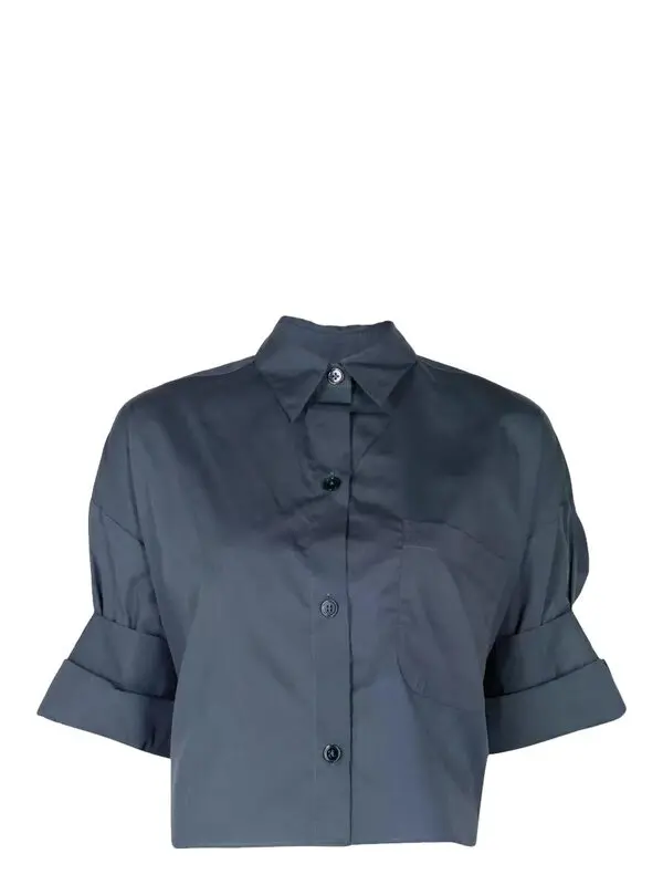 TWP Short Sleeve Shirt - Blue
