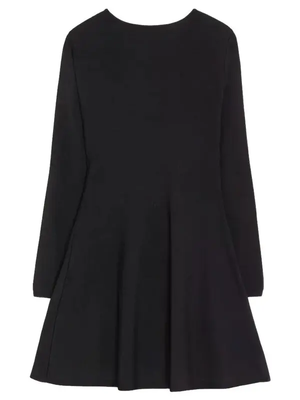 Valentino Garavani Stretch Viscose Dress - Black