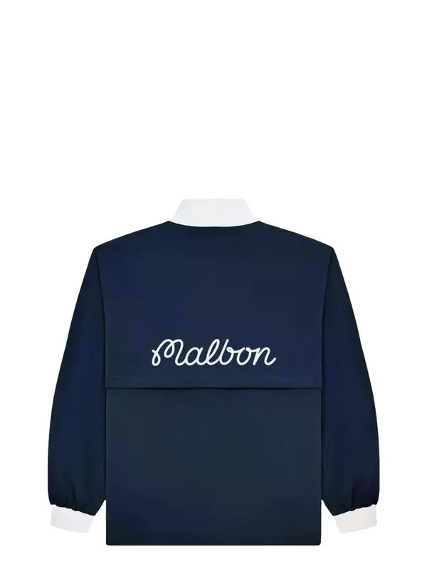 MALBON Cascade Quarter-zip Windshirt - Blue