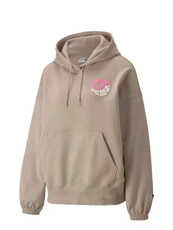 PUMA Downtown Graphic Hoodie - Neutrals