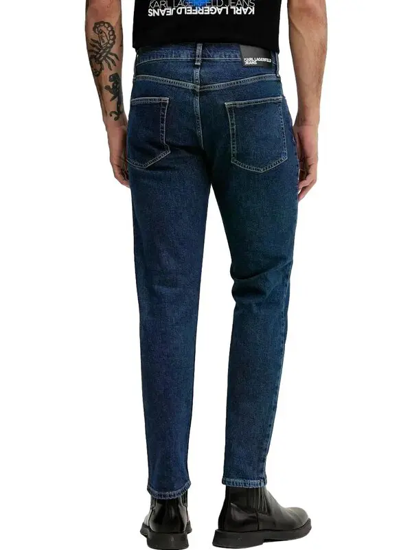 Karl Lagerfeld Logo-patch Denim - Blue