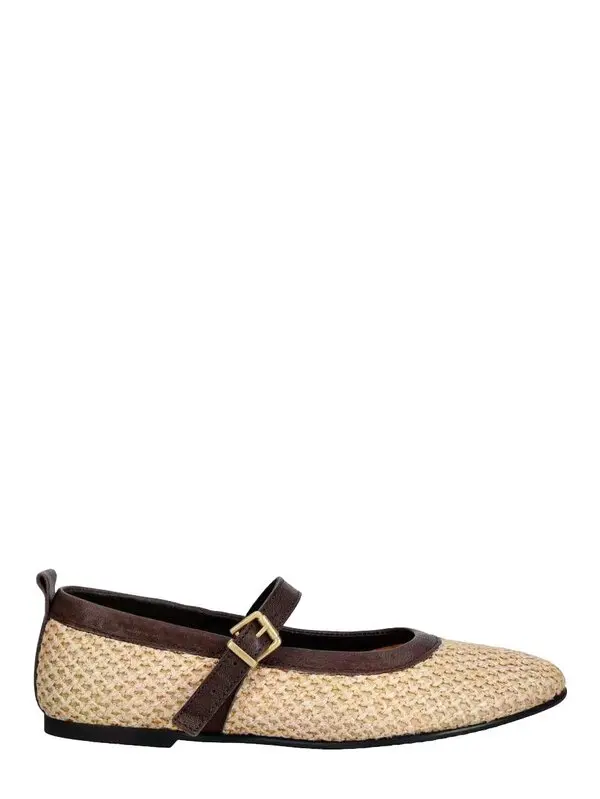 Marc O'polo Woven Ballet Flats - Neutrals