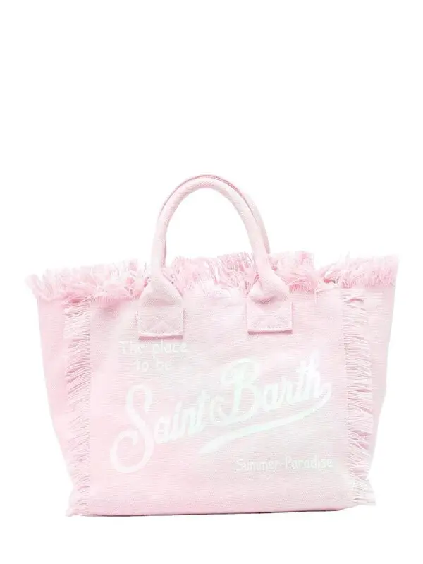 MC2 SAINT BARTH Colette Logo Print Tote Bag - Pink