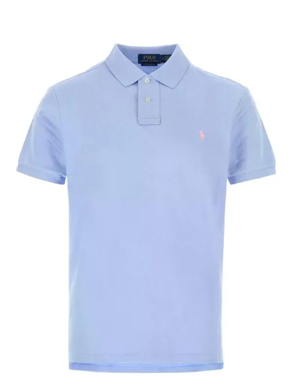Polo Ralph Lauren Logo-embroidered Polo Shirt - Blue