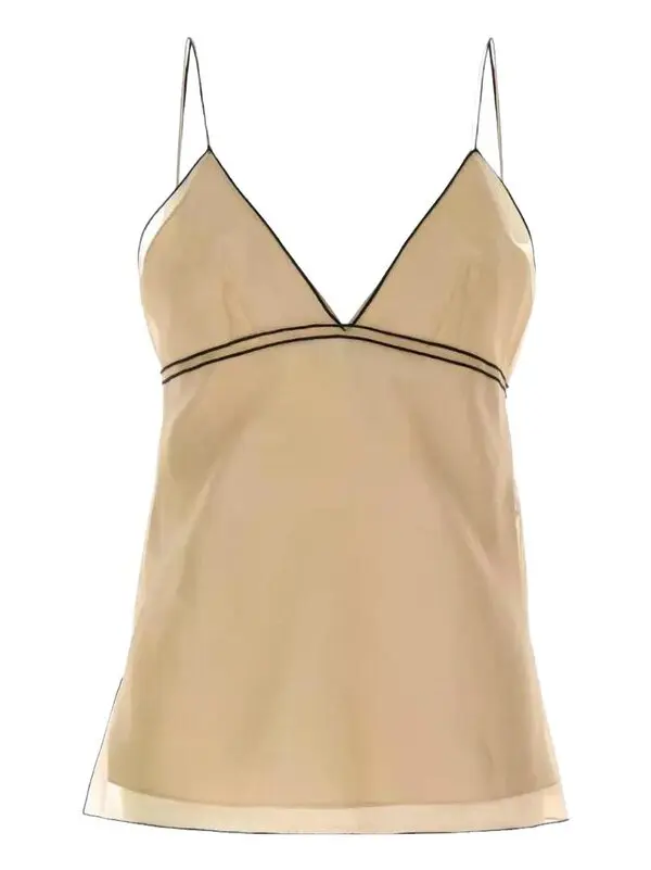 Khaite Timy Top In Beige - Neutrals