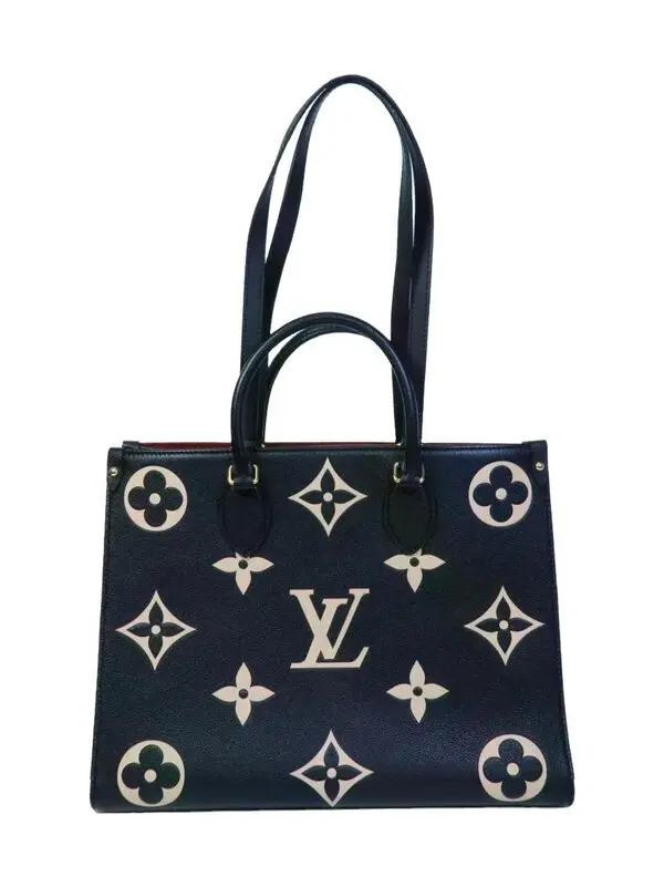 LOUIS VUITTON Onthego Mm Tote Bag - Black