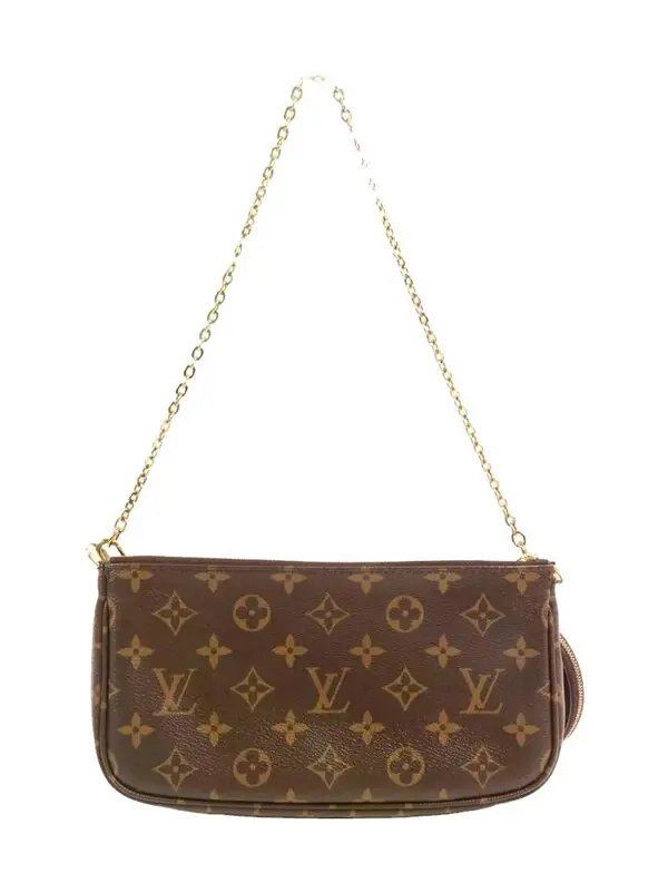 LOUIS VUITTON Pochette Accessoires Clutch Bag - Brown