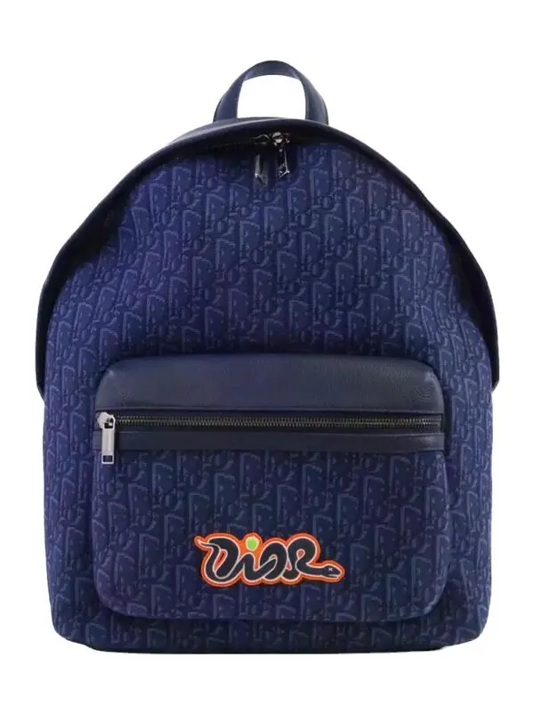 Dior Kaws Rider 2.0 Oblique Backpack - Blue