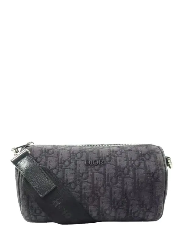 Dior Mini Roller Oblique Messenger Bag - Black