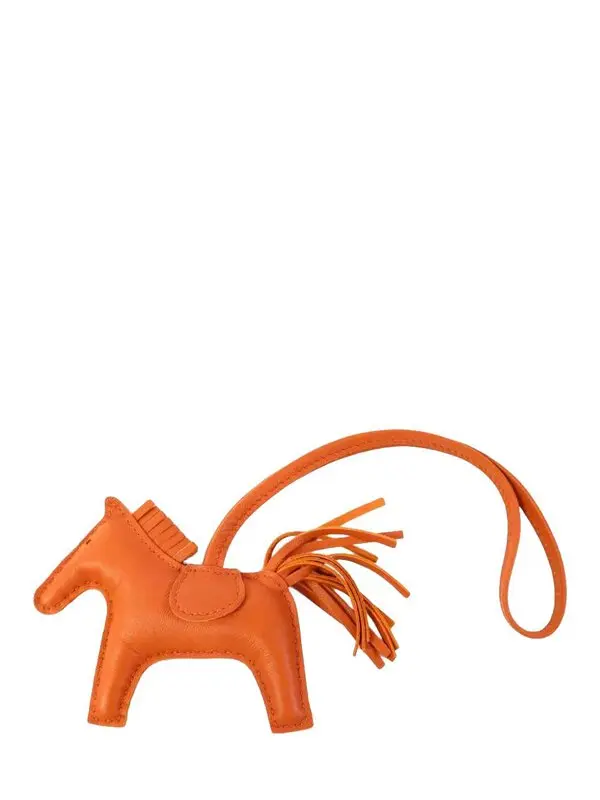 Hermès Pm Rodeo Bag Charm - Orange